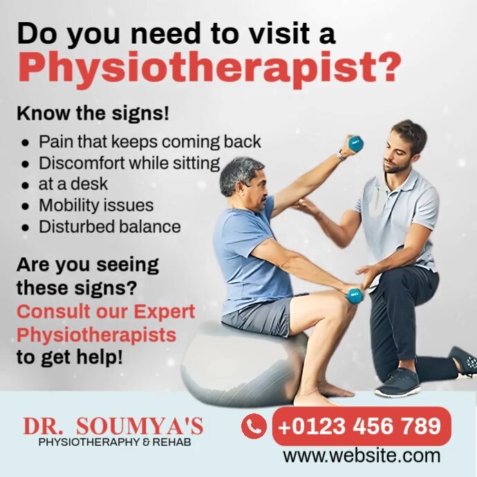 Physiotherapy Template Ads | PosterMyWall