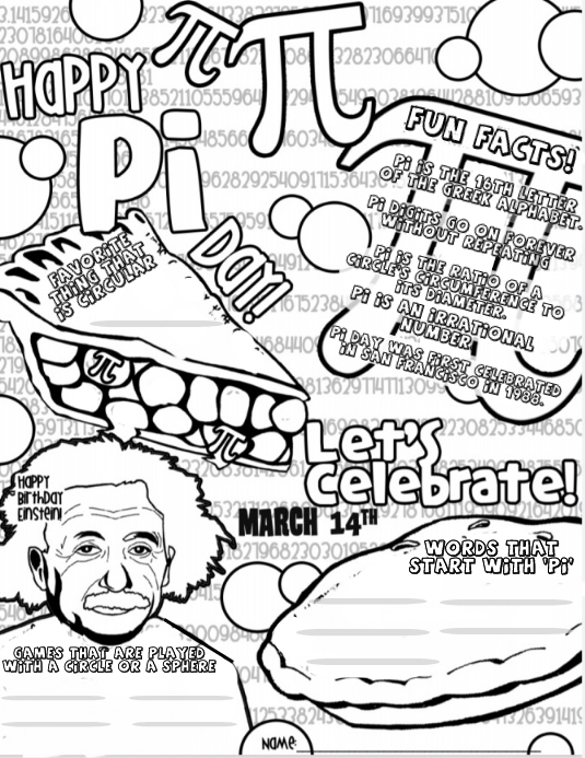 Pi Day! Template | PosterMyWall