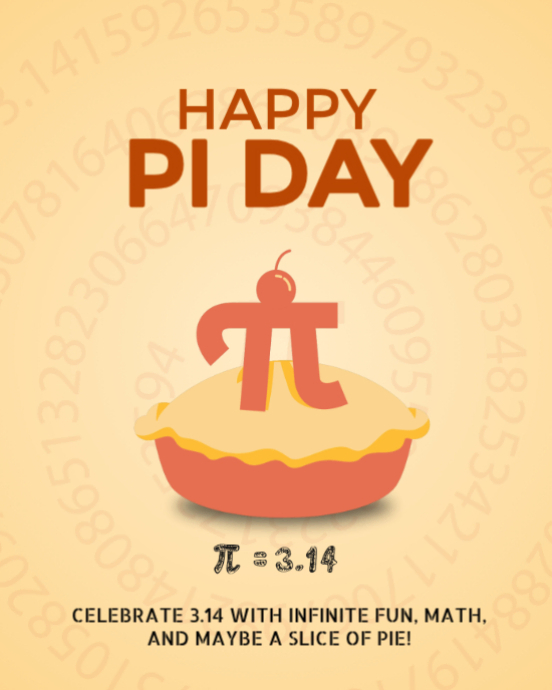 Copia de Pi day Happy | PosterMyWall