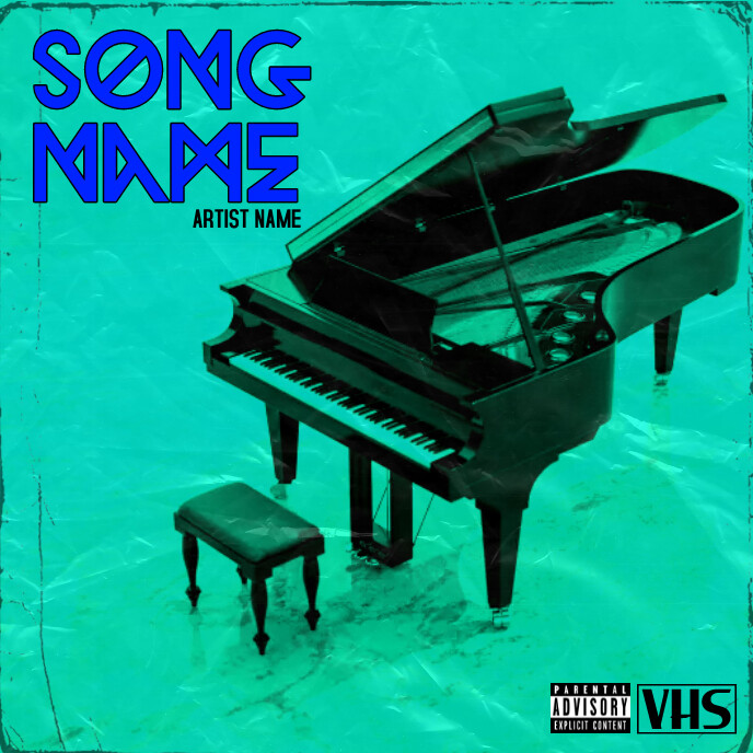 Piano album cover template | PosterMyWall