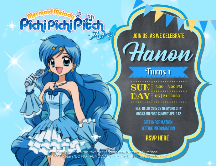 Copy of Pichi Pichi Pitch | PosterMyWall