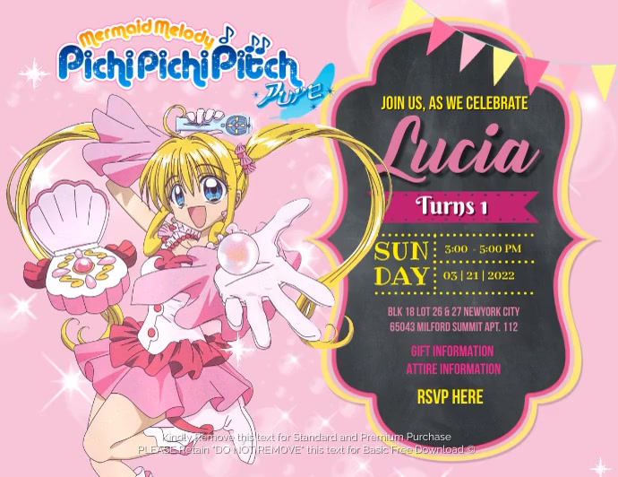 Pichi Pichi Pitch Template | PosterMyWall