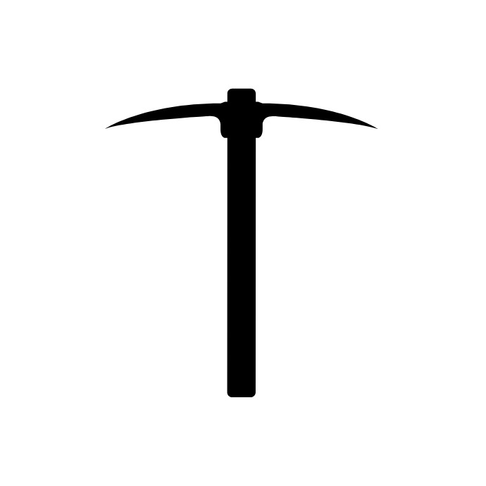 Pickaxe Template | PosterMyWall