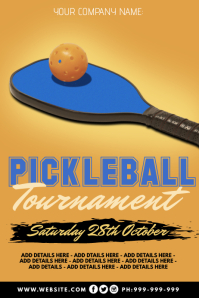 Customizable Design Templates for pickleball | PosterMyWall