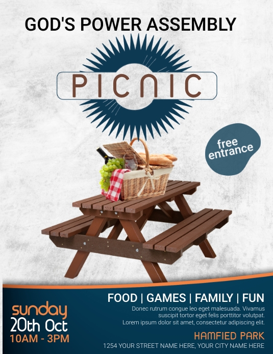 picnic Template | PosterMyWall