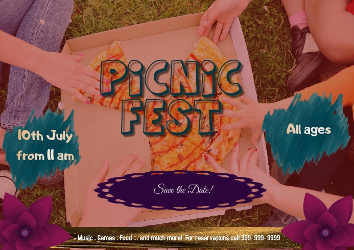 picnic flier Template | PosterMyWall