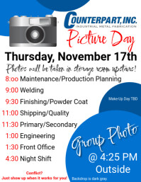 Picture Day Template | PosterMyWall