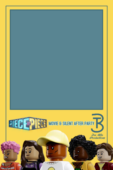 Piece By Piece Movie Movie & Silent After Party 4x6 Photo Frame ...
