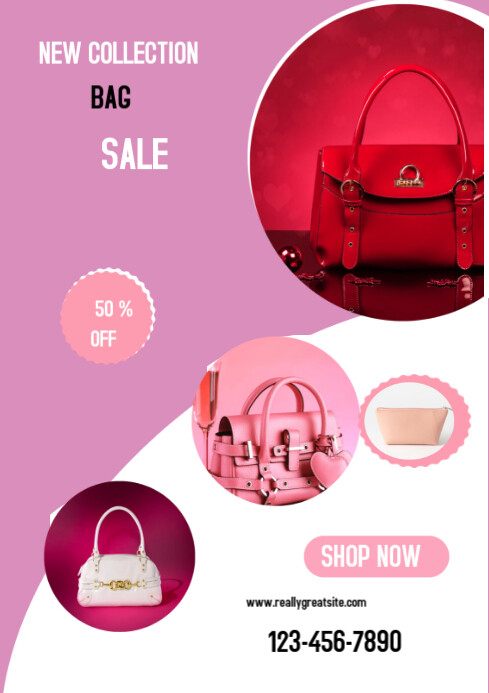 Copy of Pink A4 | PosterMyWall