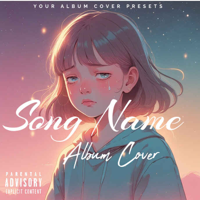 Pink Album Cover Album Cover Template | PosterMyWall