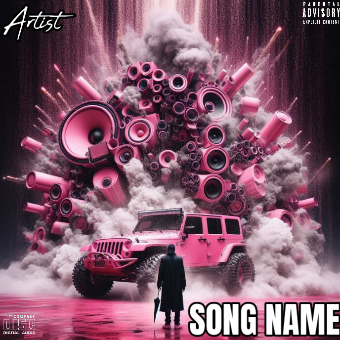 Copy of Pink Album Cover Album Cover | PosterMyWall