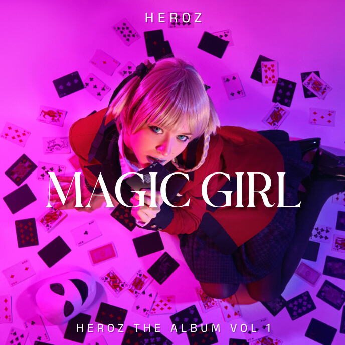 Pink Album Cover Template | PosterMyWall