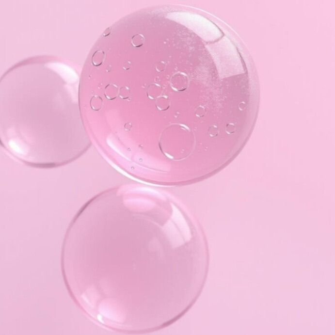 Plantilla de Pink ball bubbles | PosterMyWall