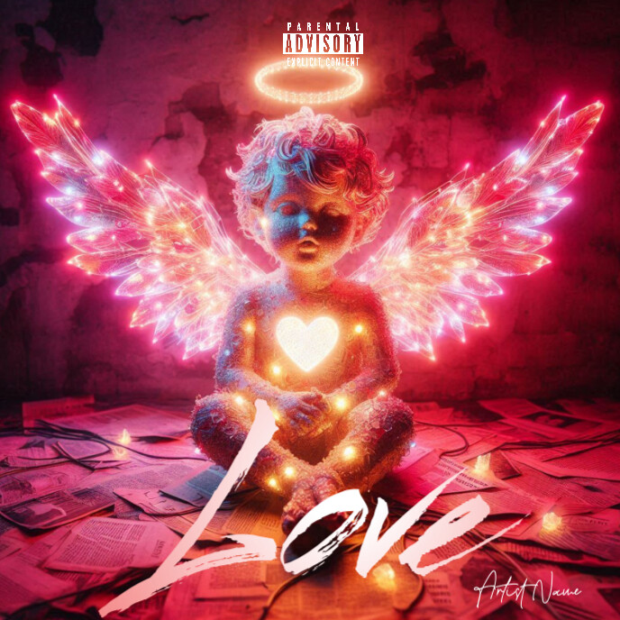 Pink Best Cover Album Music Art Trap Mixtape Rap Album Cover Template ...
