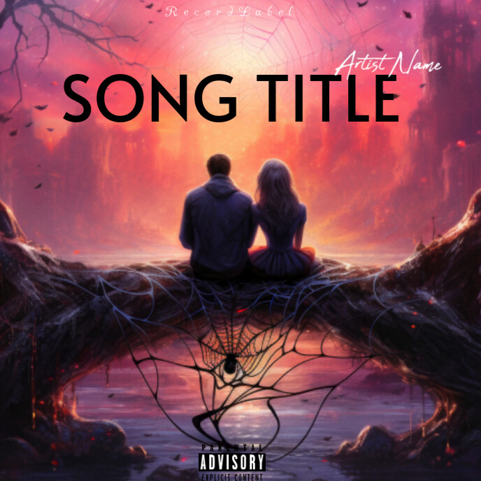 Pink C Album Cover Template | PosterMyWall