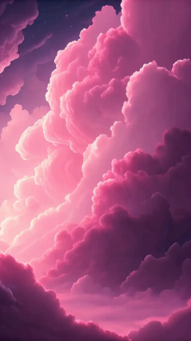 Pink clouds Template | PosterMyWall
