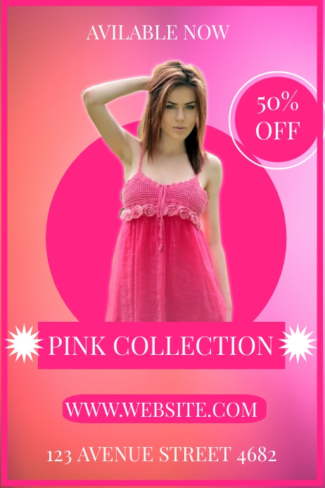 Pink Collection Template - | PosterMyWall