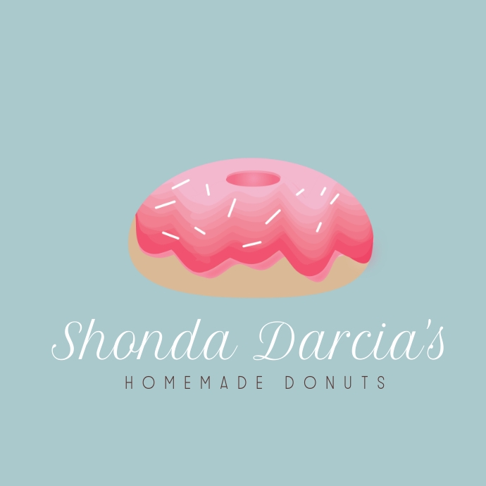 Copy of Pink Donut Logo | PosterMyWall