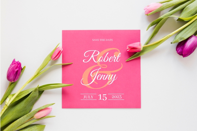 Pink Floral Invitation Template | PosterMyWall