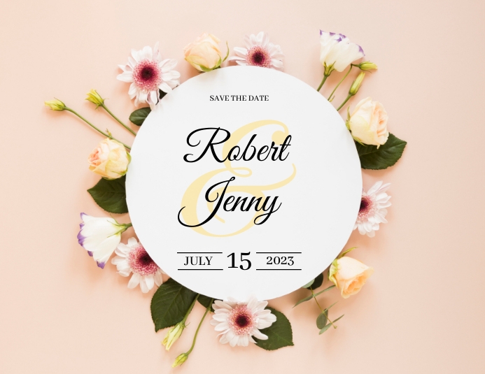 Pink Floral Invitation Template | PosterMyWall