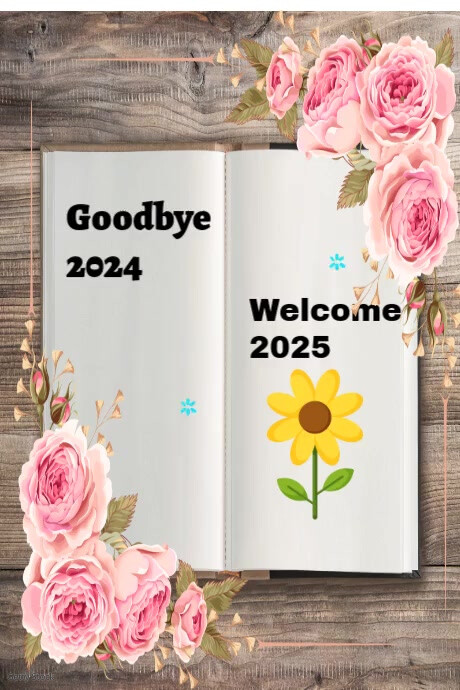 Pink Floral Joyful New Year Poster Template | PosterMyWall