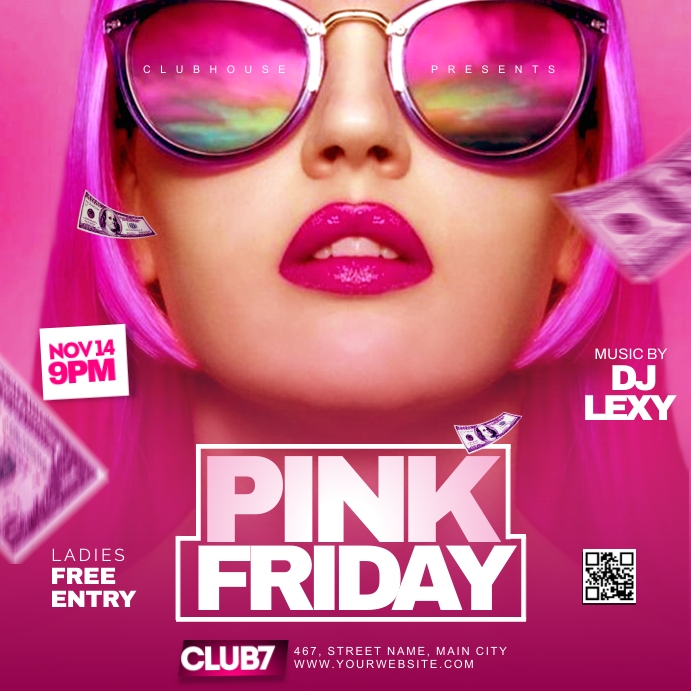 Copy of PINK FRIDAY | PosterMyWall