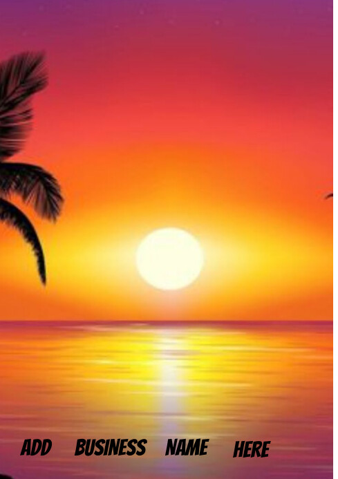 Pink Futuristic Moonlight A4 Template | PosterMyWall