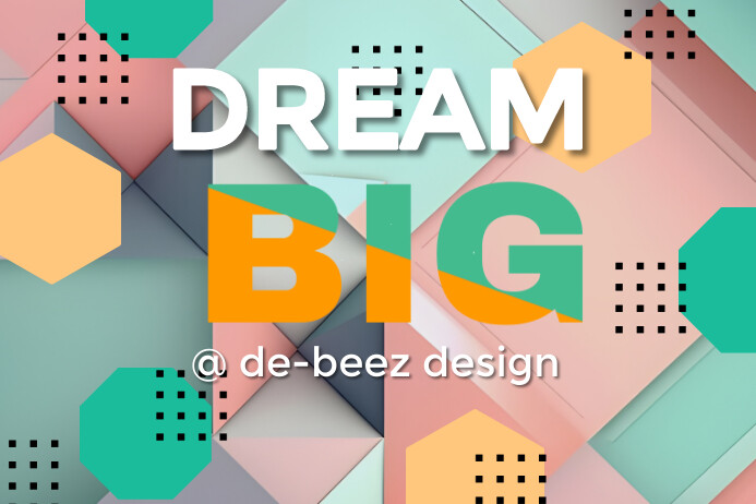 Plantilla de Pink Geometric Inspirational Quotes Poster | PosterMyWall