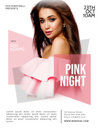Pink Party Flyer Template | PosterMyWall