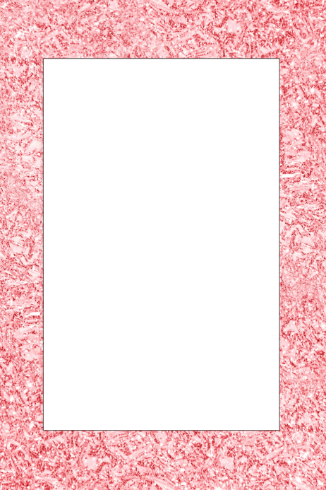 Pink Glitter Party Prop Frame Template | PosterMyWall