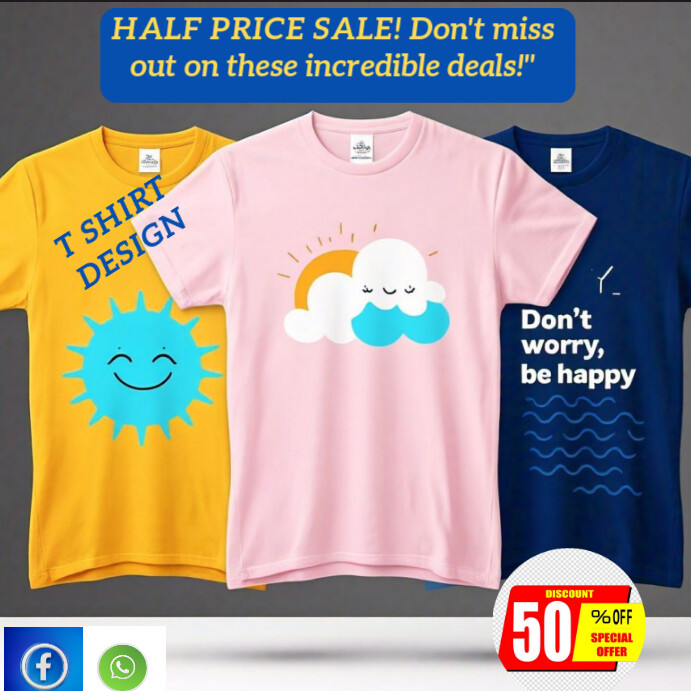Copy of Pink Gradient Different Beautiful T Shirt Design Instagram Post ...