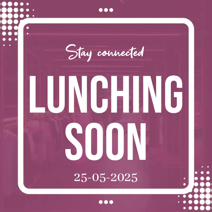 Pink Gradient Launching Soon Notice Instagram Template | PosterMyWall