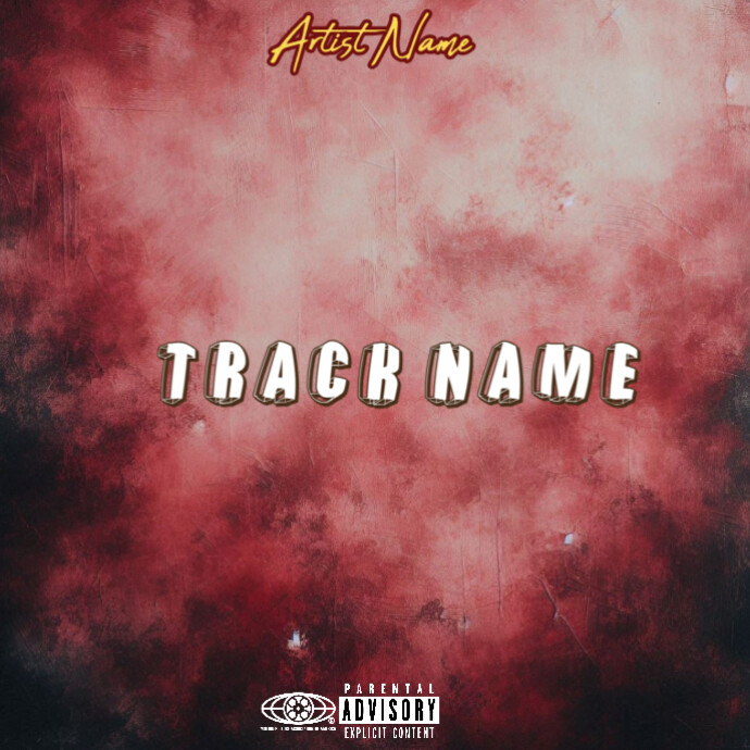 Pink Grunge Track Mixtape Album Cover Template | PosterMyWall