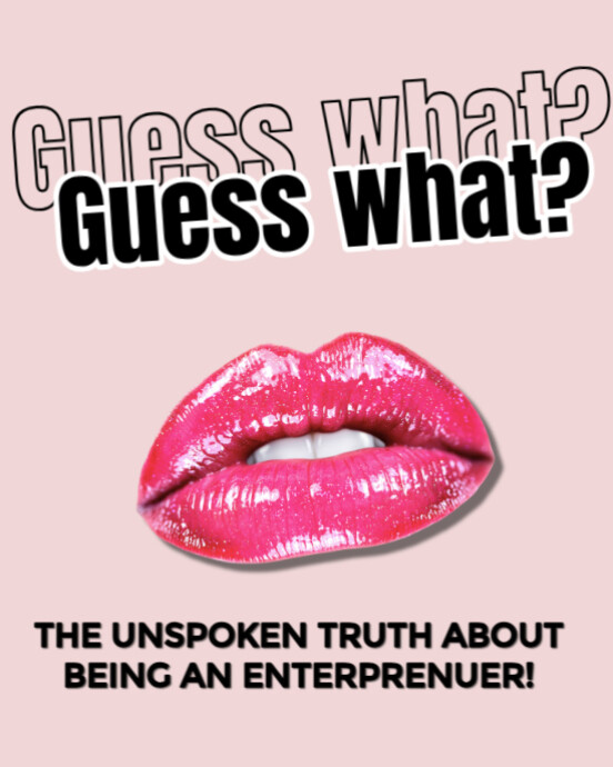 Plantilla de Pink Guess What Instagram Portrait | PosterMyWall