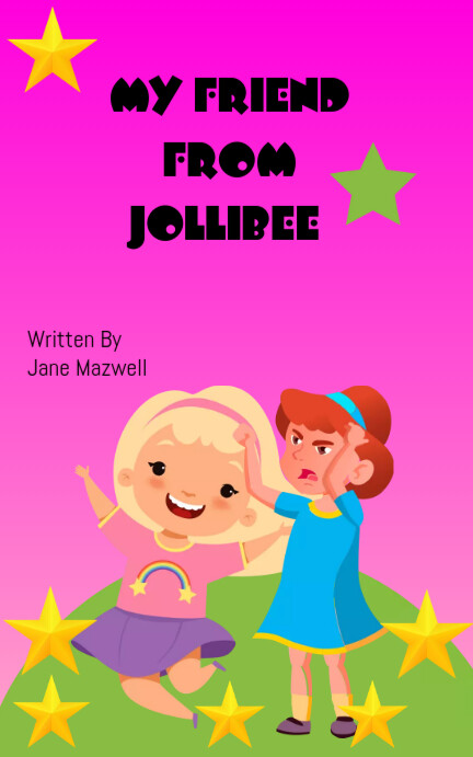 Pink Illustrative Children Story Book Cover Design Kindle/book Covers ...