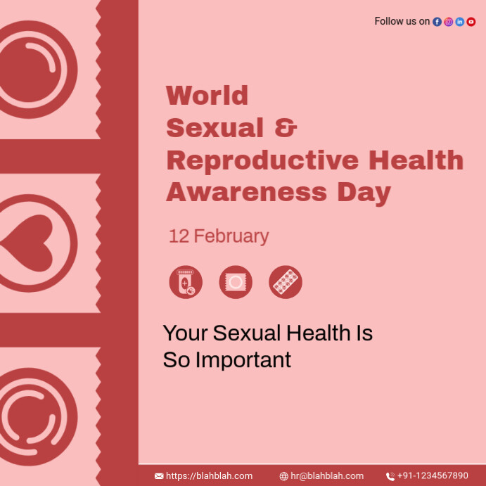 Copy of Pink Illustrative World Sexual & Reproductive Health Awareness ...