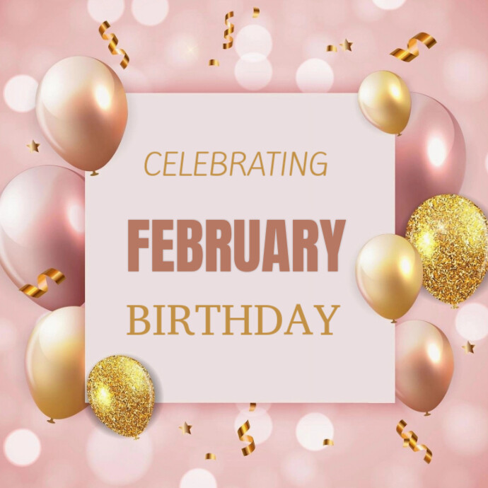 Copy of Pink Joyful Birthday Card Logo | PosterMyWall