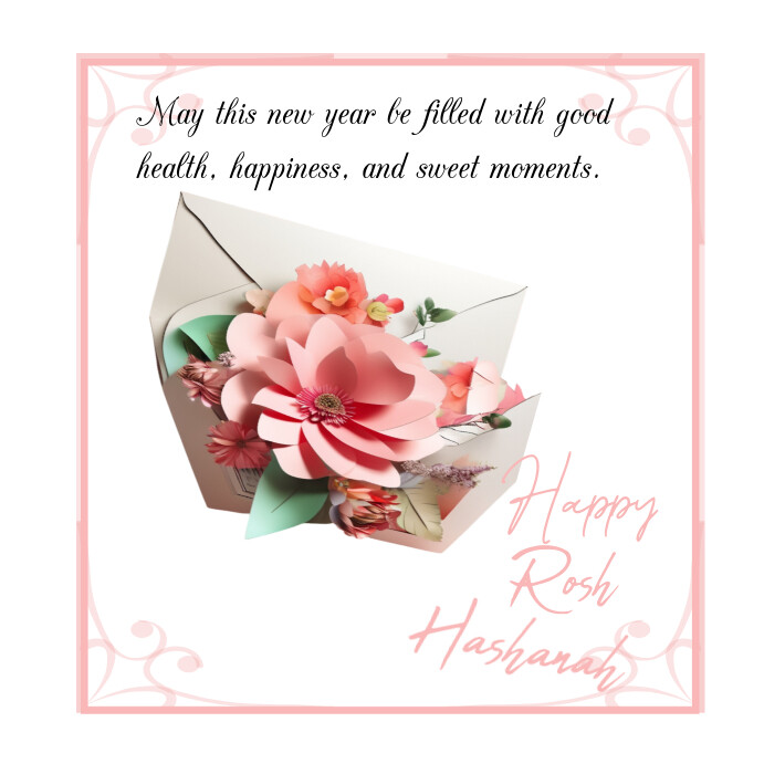 Pink Joyful Birthday Present Gift Card Instag Template | PosterMyWall
