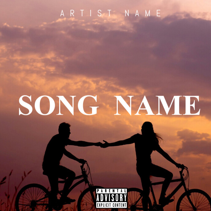 Pink Joyful Song Album Cover Album Cover Template | PosterMyWall