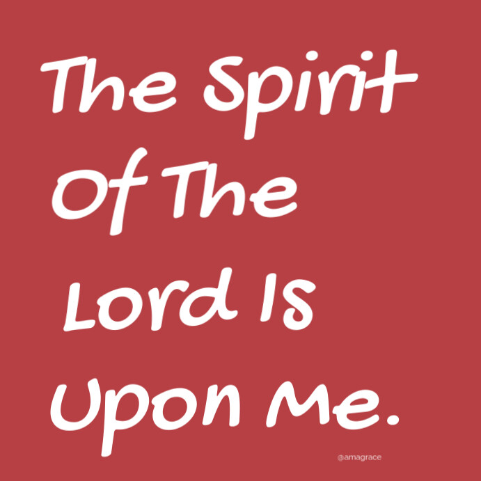Pink Joyful The Spirit Of God Instagram Post Template | PosterMyWall