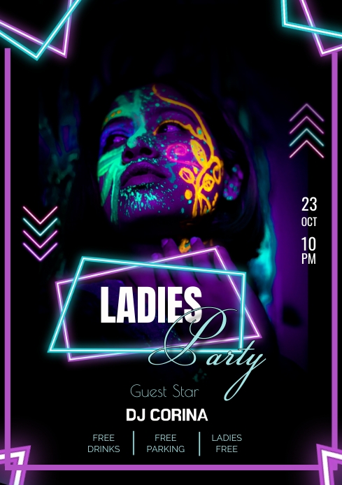 Pink Ladies Party Template | PosterMyWall