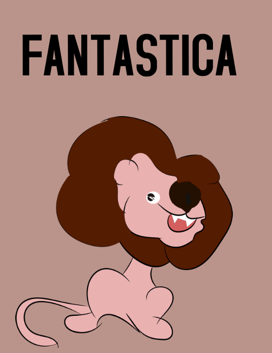 Pink lion Template | PosterMyWall