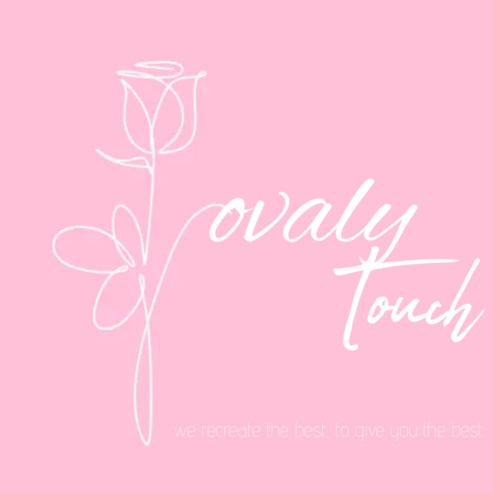 Pink Logo template | PosterMyWall