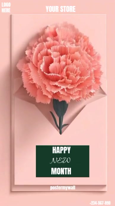 Pink Maximalist A Fresh Bloom For A Bright New Month 🌸 Digital Display ...