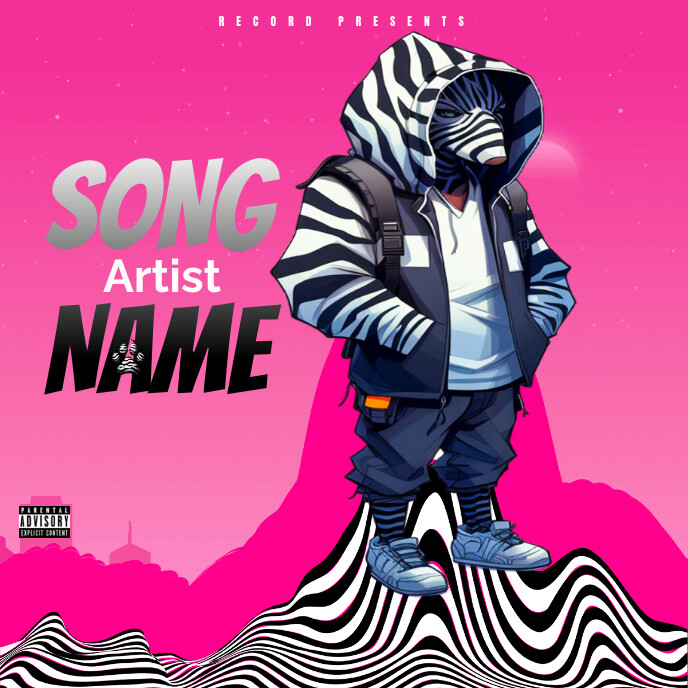 Copy of Pink Maximalist Album Album Cover | PosterMyWall