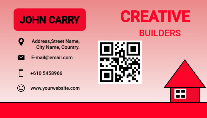 Pink Maximalist Business Card Design Business Card Template | PosterMyWall