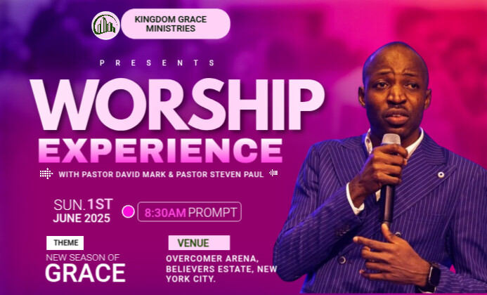 Plantilla de Pink Maximalist Church Flyers Us Legal | PosterMyWall