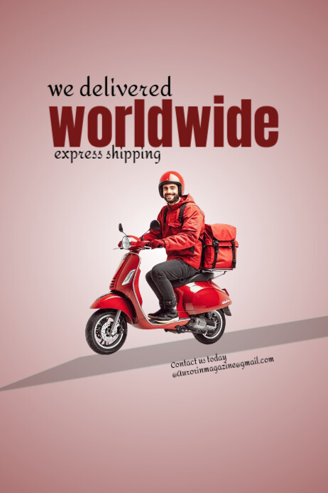 Copy of Pink Maximalist Delivery Package Poster | PosterMyWall