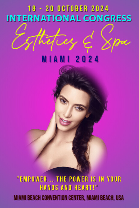 Pink Maximalist International Congress Of Esthetics And Spa - Miami ...