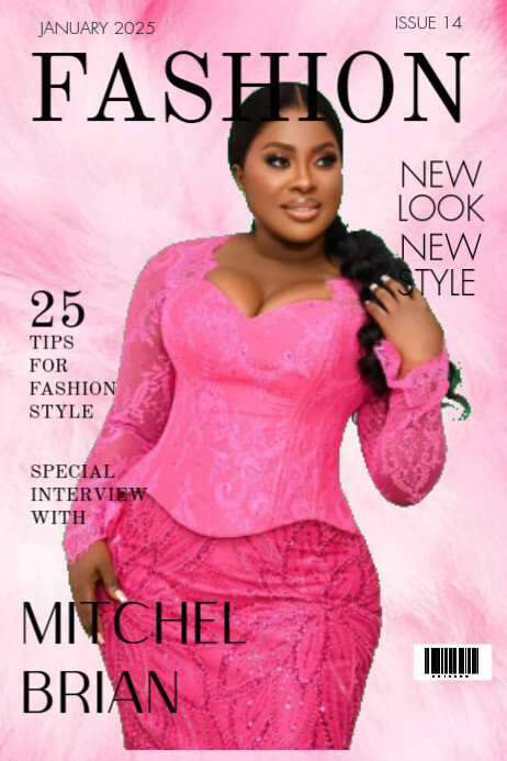 Copy of Pink Maximalist Magazine Cover Design Poster | PosterMyWall